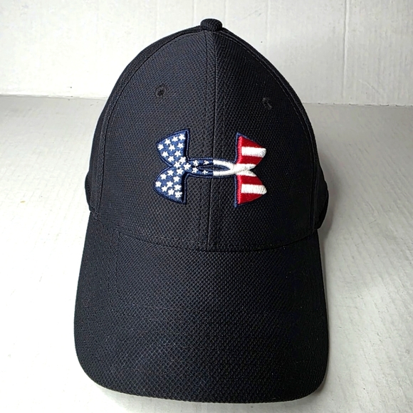 Under Armour | Accessories | Undwr Armour Freedom Blitzing Black Cap ...